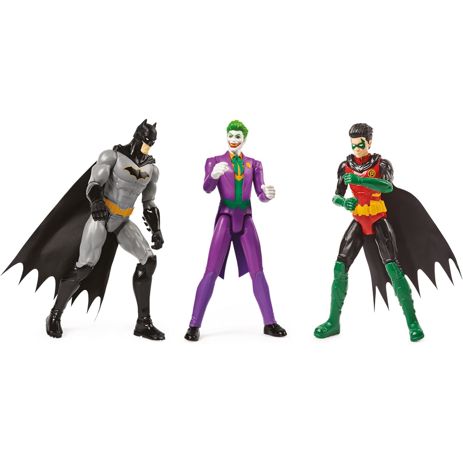 Set Figurine Batman, Robin si Joker 30 cm - eMAG.ro