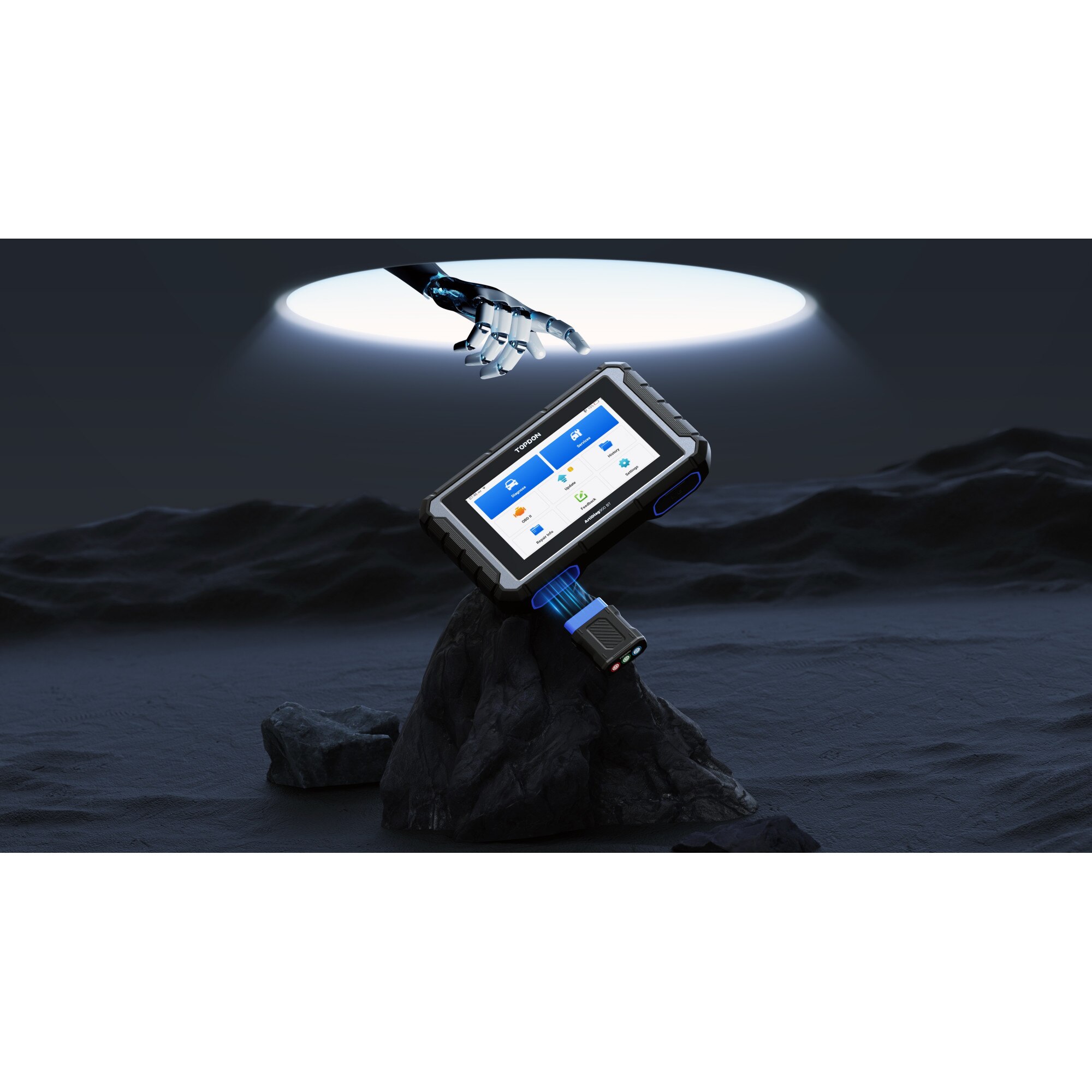 Професионална автодиагностика Topdon AD900 BT, кодиране, 28 ресет ...