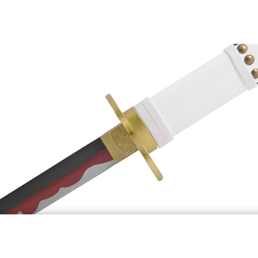 Sabie Katana Emna- One Piece, alba, ornamentala, otel, 105 cm - eMAG.ro