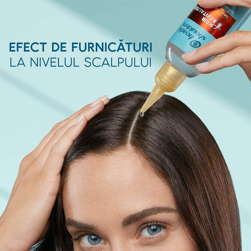 Tratament revitalizat pentru par Head & Shoulders Derma X Pro, pentru scalp uscat si par subire ...