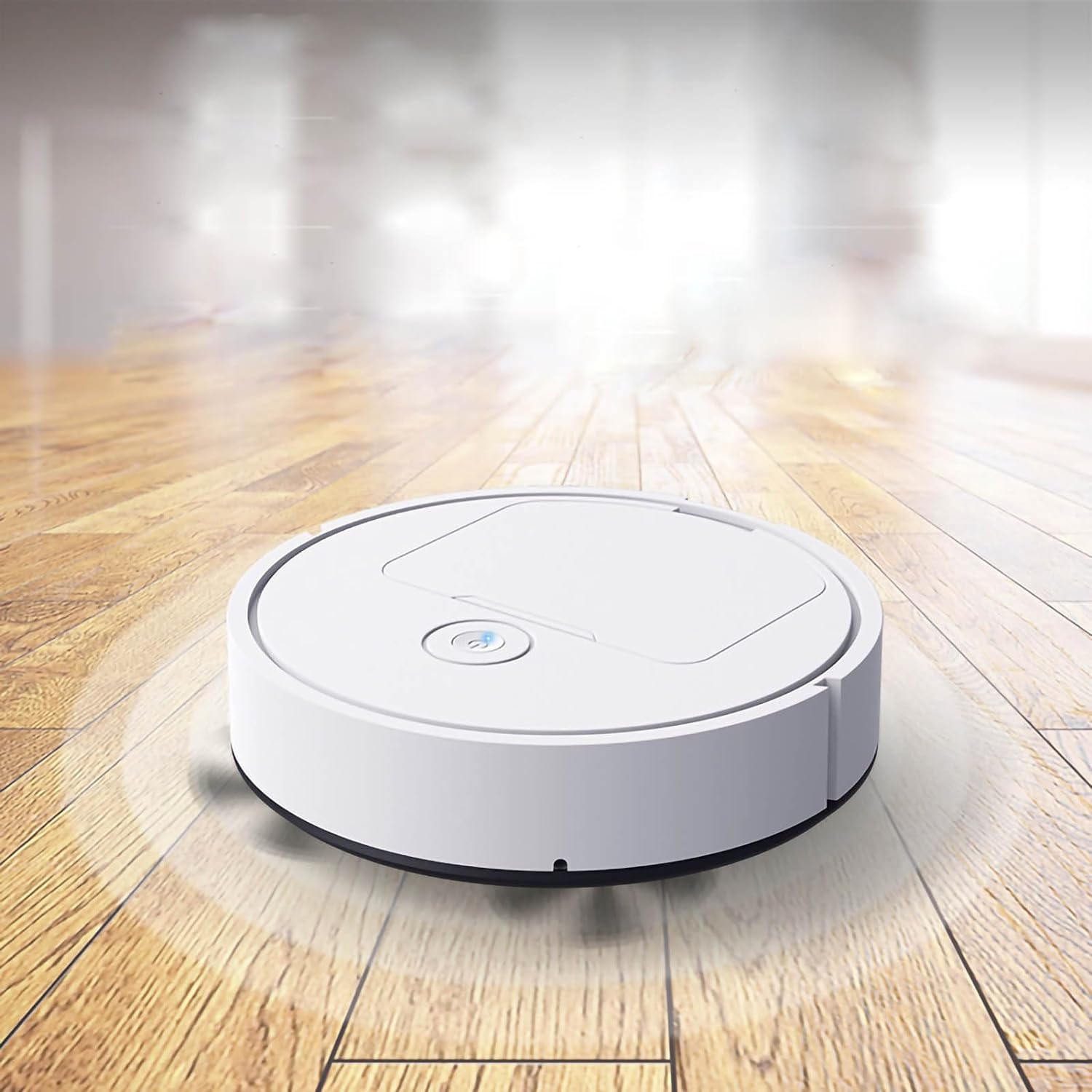 Robot de aspirare inteligent, ABS, Alb - eMAG.ro