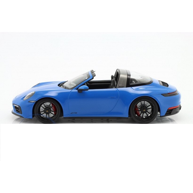 Macheta Porsche 911 (992) Targa 4 GTS albastru - 1/18 Minichamps - eMAG.ro