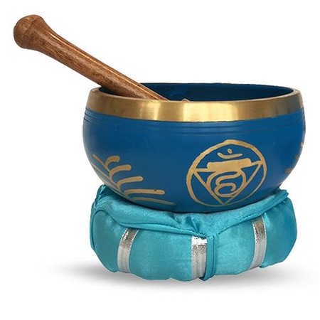 Set bol Tibetan, alama, 3 piese, 10 cm, chakra gatului - eMAG.ro