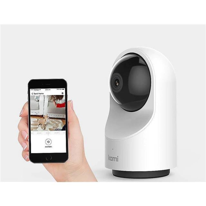 Camera rotativa, YI, Alb - eMAG.ro