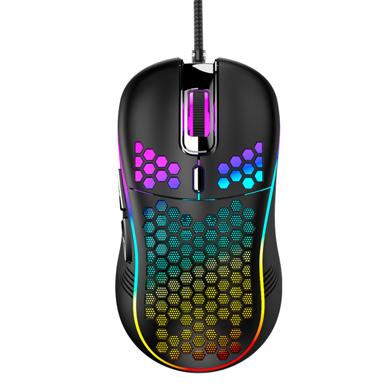 Mouse profesional pentru Gaming & Office, NUODWELL, Iluminare RGB, Cu 6 ...