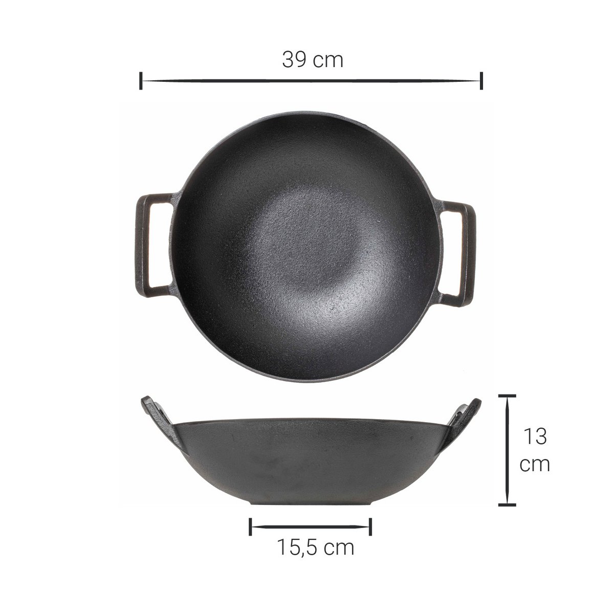 Wok fonta, 32 cm - eMAG.ro