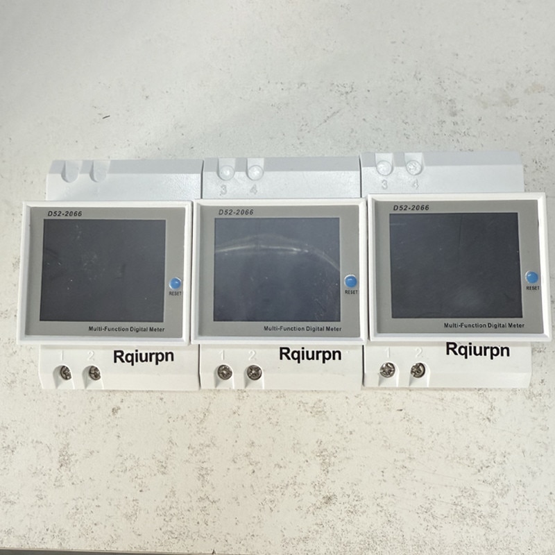 Contor KWh monofazat de energie electrica,6 in 1, LCD HD display ...