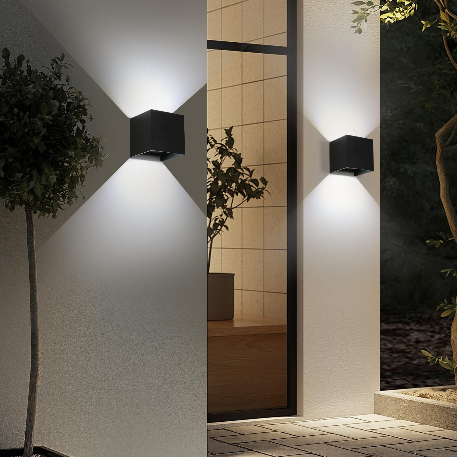 Lampa De Perete Cu Led Din Aluminiu, Toolight, 7w, Rezistenta La Apa ...