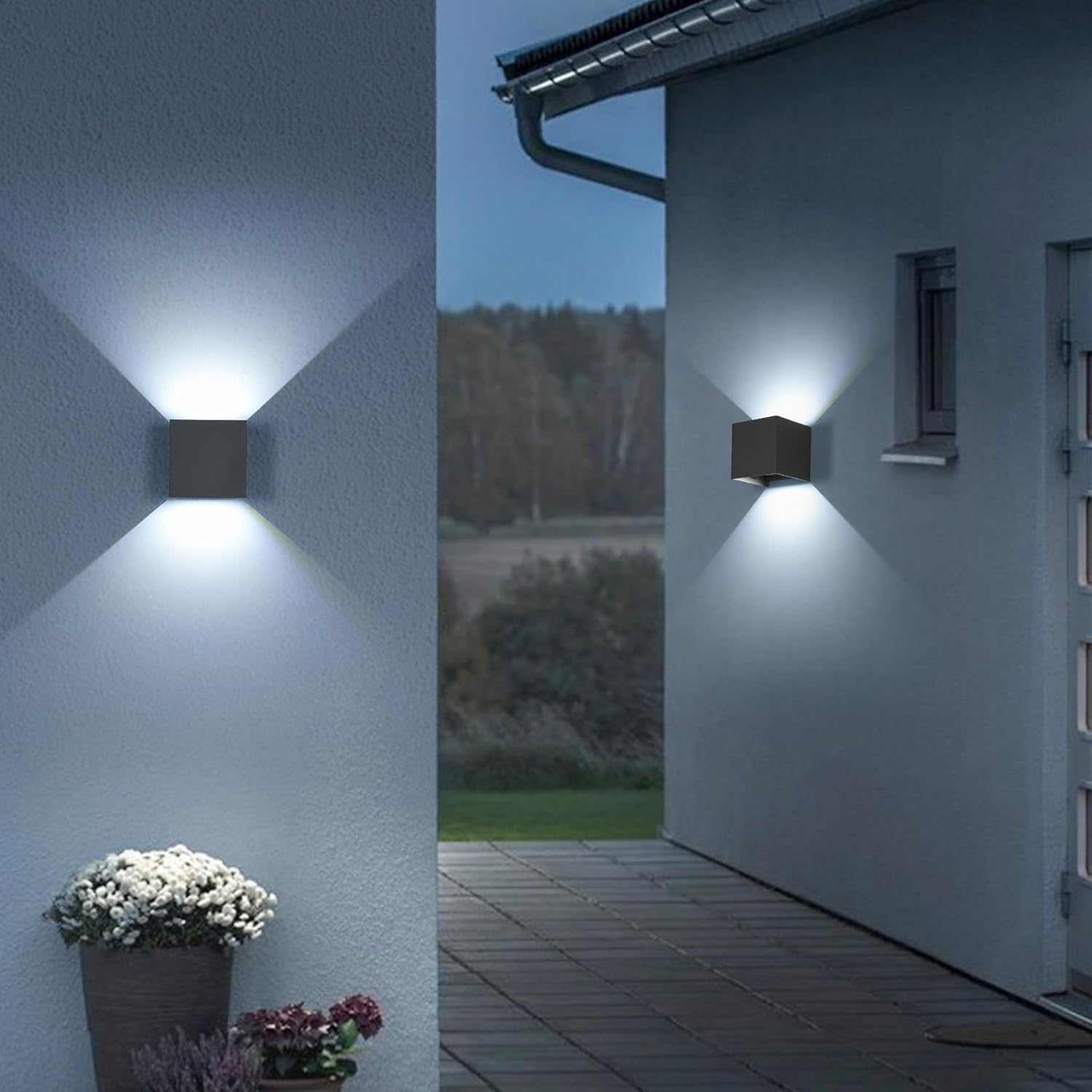 Lampa De Perete Cu Led Din Aluminiu, Toolight, 7w, Rezistenta La Apa ...