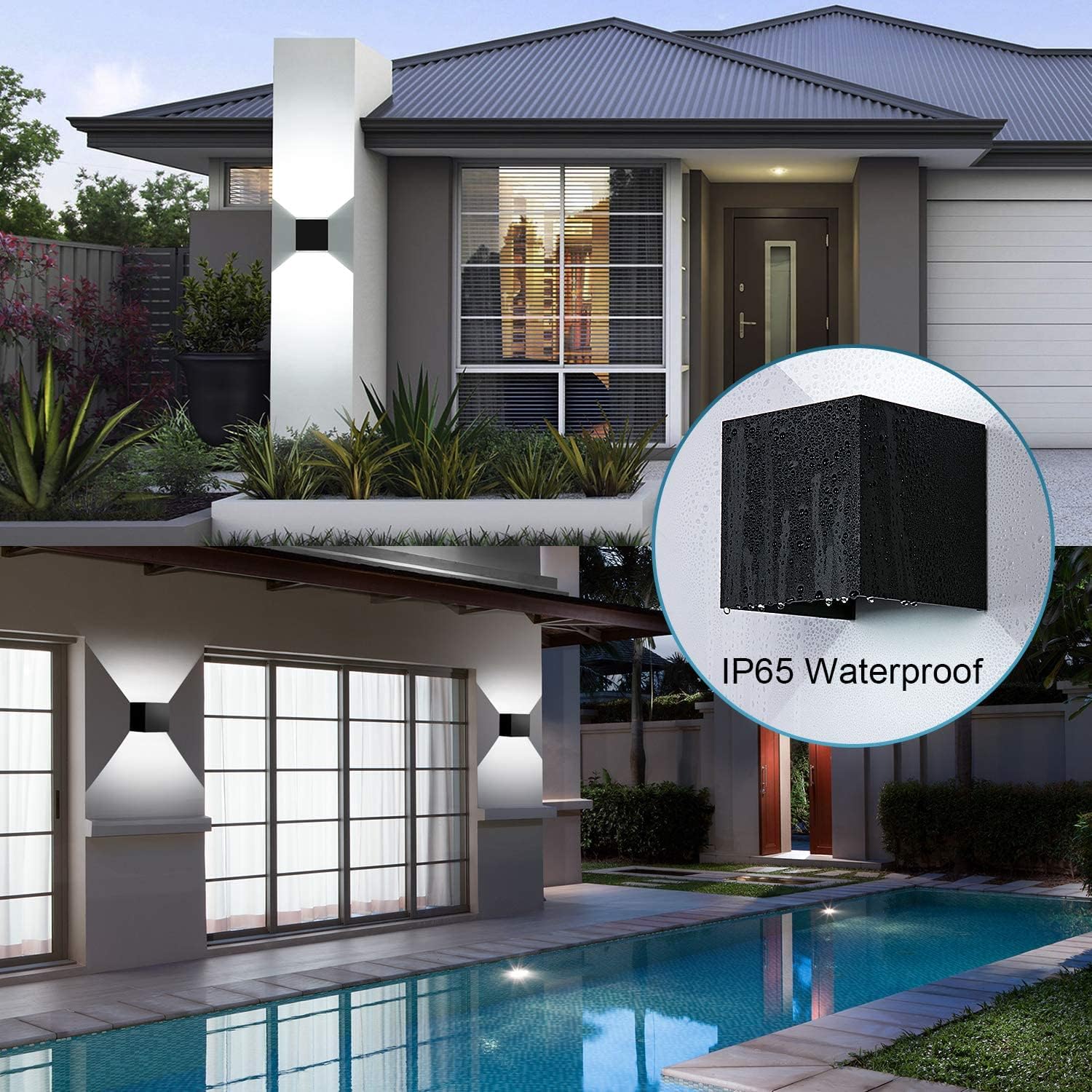 Lampa De Perete Cu Led Din Aluminiu, Toolight, 7w, Rezistenta La Apa ...