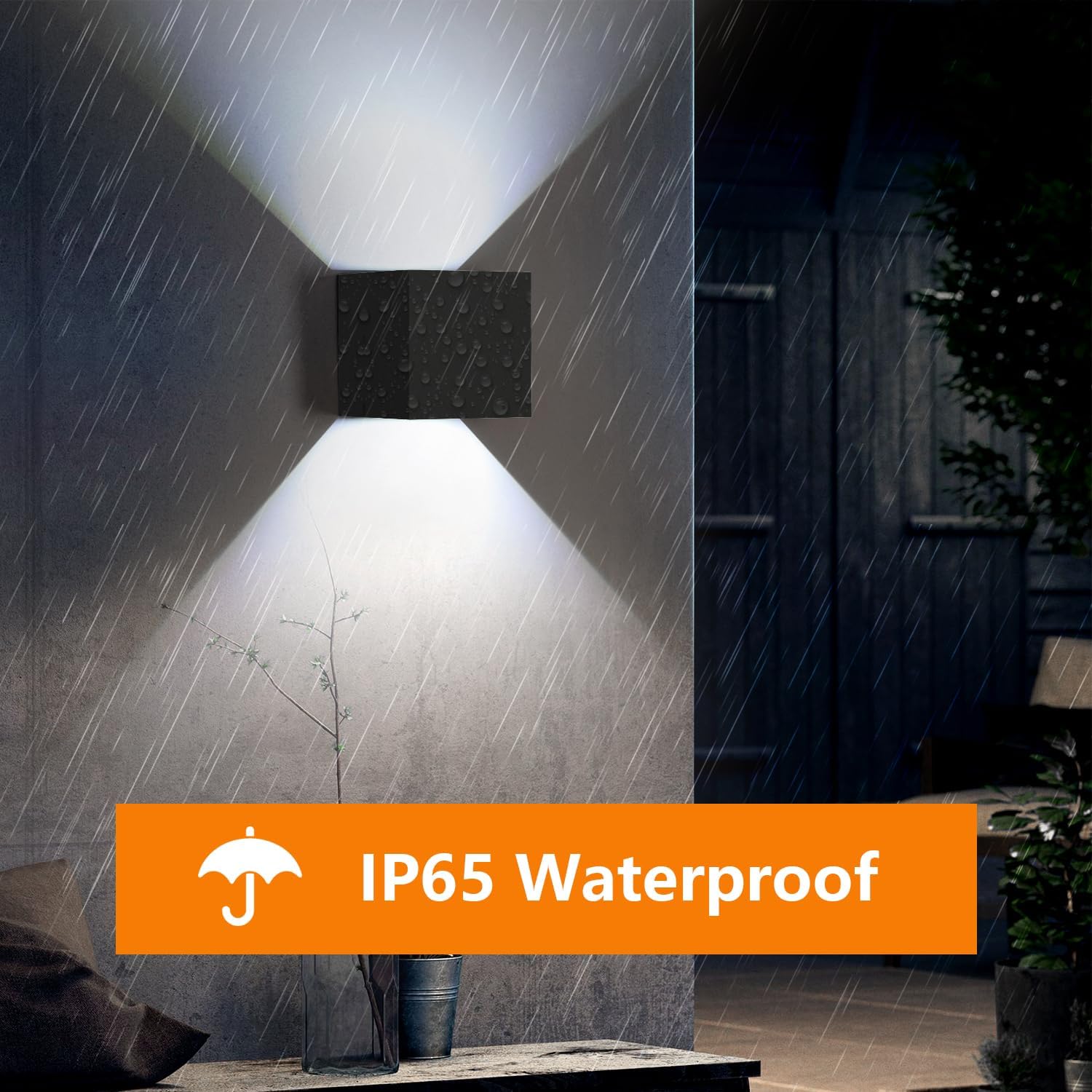 Lampa De Perete Cu Led Din Aluminiu, Toolight, 7w, Rezistenta La Apa ...