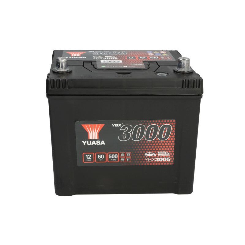 Acumulator auto, YUASA 12V 60Ah/500A, 232x173x225 B00 - eMAG.ro