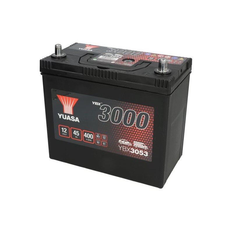 Acumulator auto, YUASA 12V 45Ah/400A, 238x129x225 B00 - eMAG.ro