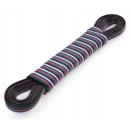 Cablu conductor, Bright, 5x0.33 mm, Negru - eMAG.ro