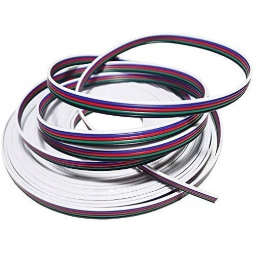 Cablu conductor, Bright, 5x0.33 mm, Negru - eMAG.ro