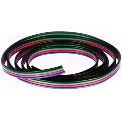 Cablu benzi LED RGB, Swietlik, 4x0,35, 1 m - eMAG.ro