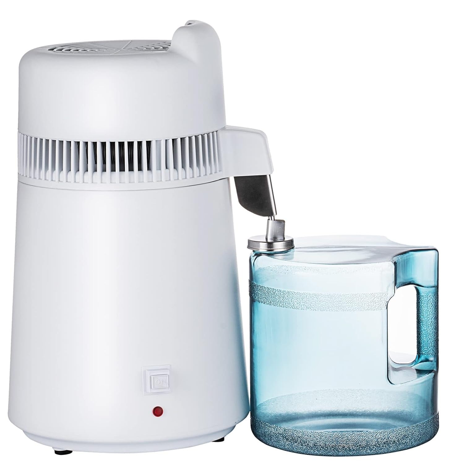 Distilator de apa, 750 W, 220 V, otel inoxidabil, 1, 3 l/h, 4 l, alb ...