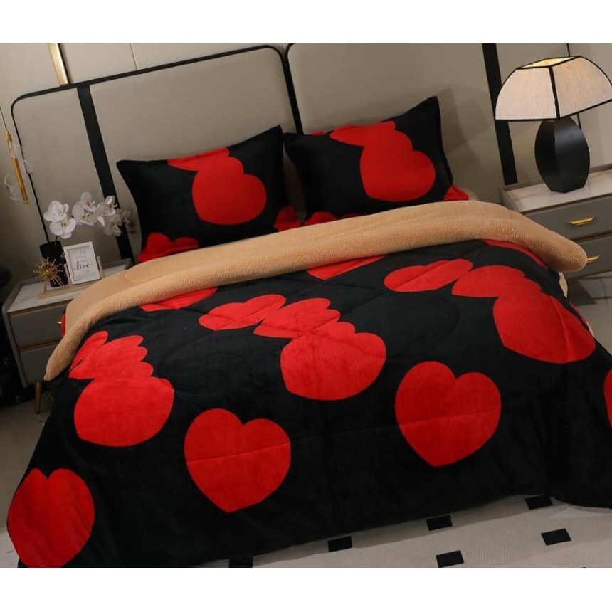 Set de 2 Persoane Pilota Cocolino cu Blanita 3 Piese, 2 Fete de Perna ...