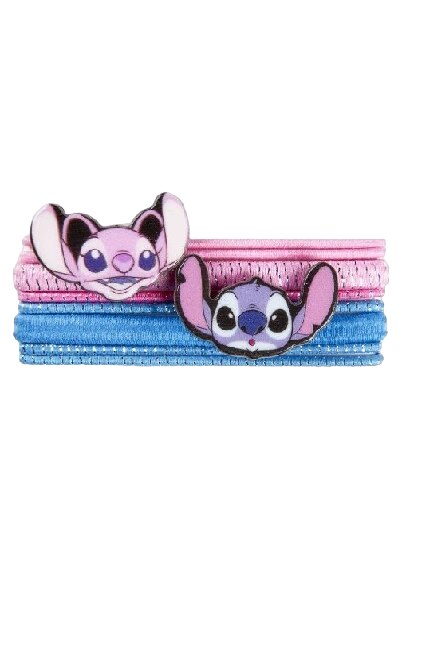 Set 8 elastice pentru par Lilo & Stitch Roz - eMAG.ro