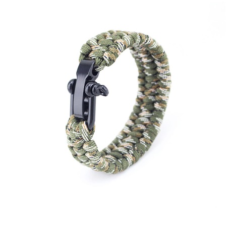 Bratara impletita Paracord, Army - eMAG.ro