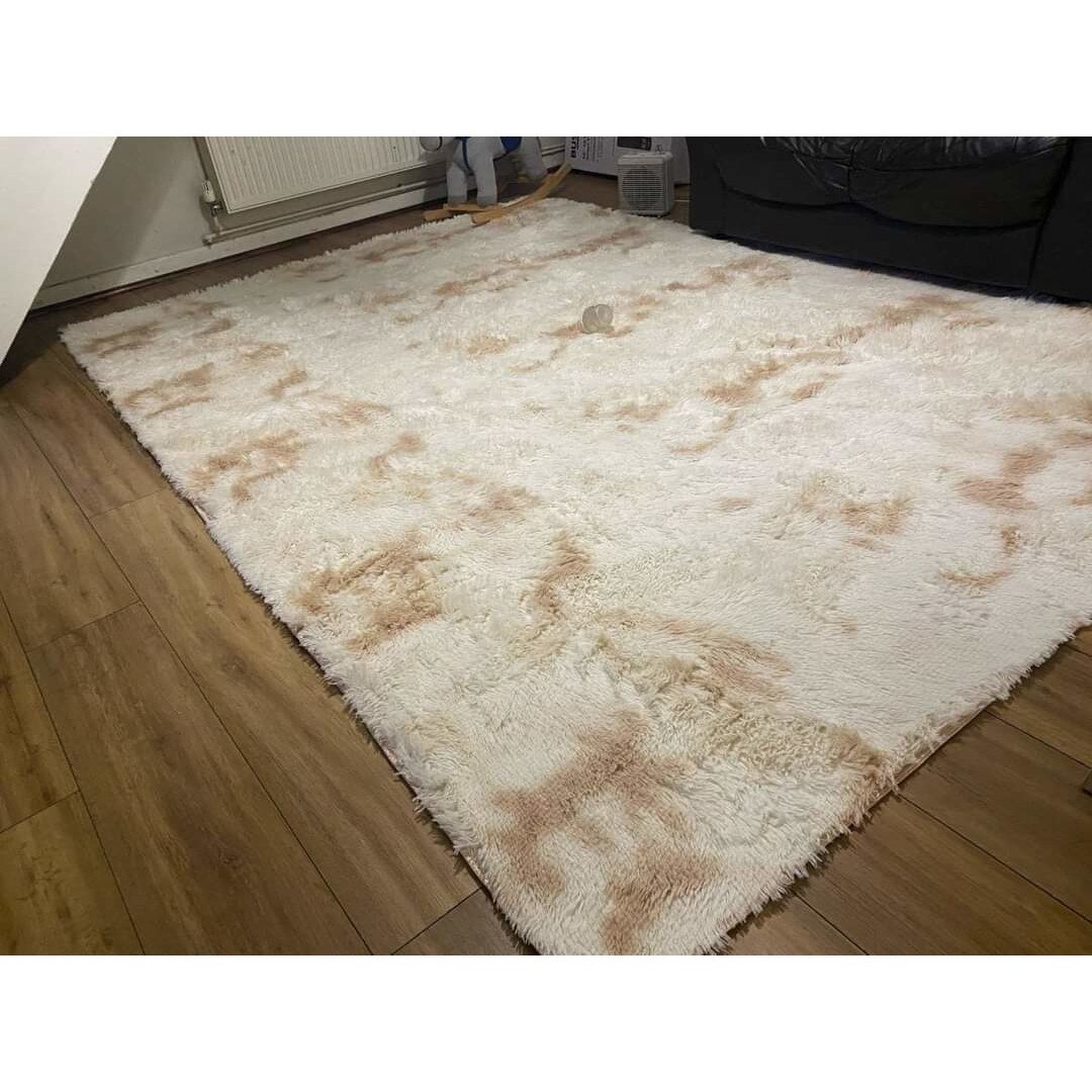 Covor Fluffy, Galben, 150 x 200 cm - eMAG.ro