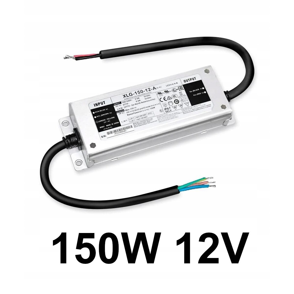 Sursa de alimentare cu LED, XLG, 150W, 12V - eMAG.ro