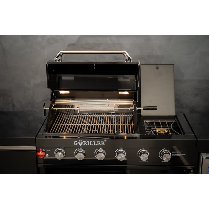 Gratar exterior, Goriller, 296/58/90cm - eMAG.ro