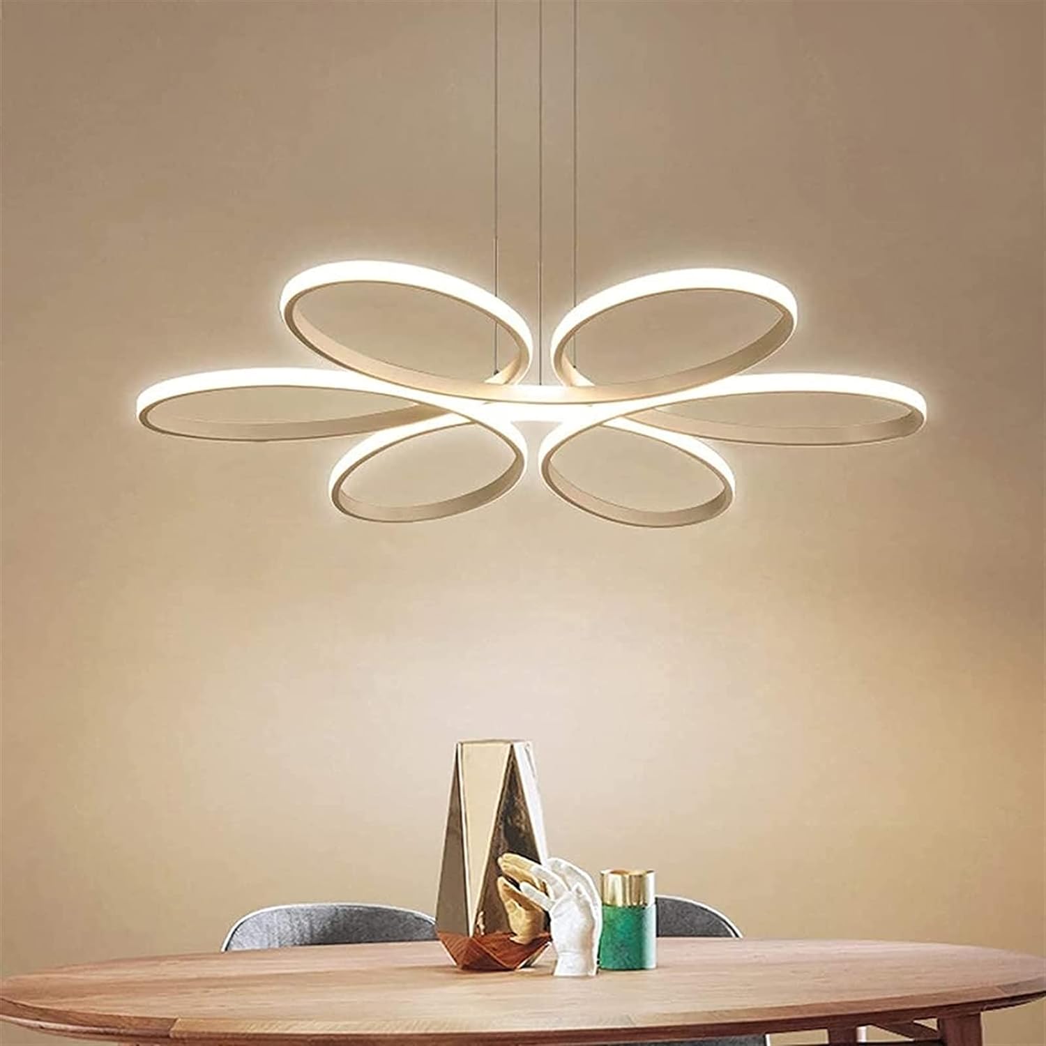 Lampa Moderna De Tavan Cu Led-Uri, Toolight, Din Aluminiu, Cu Design ...