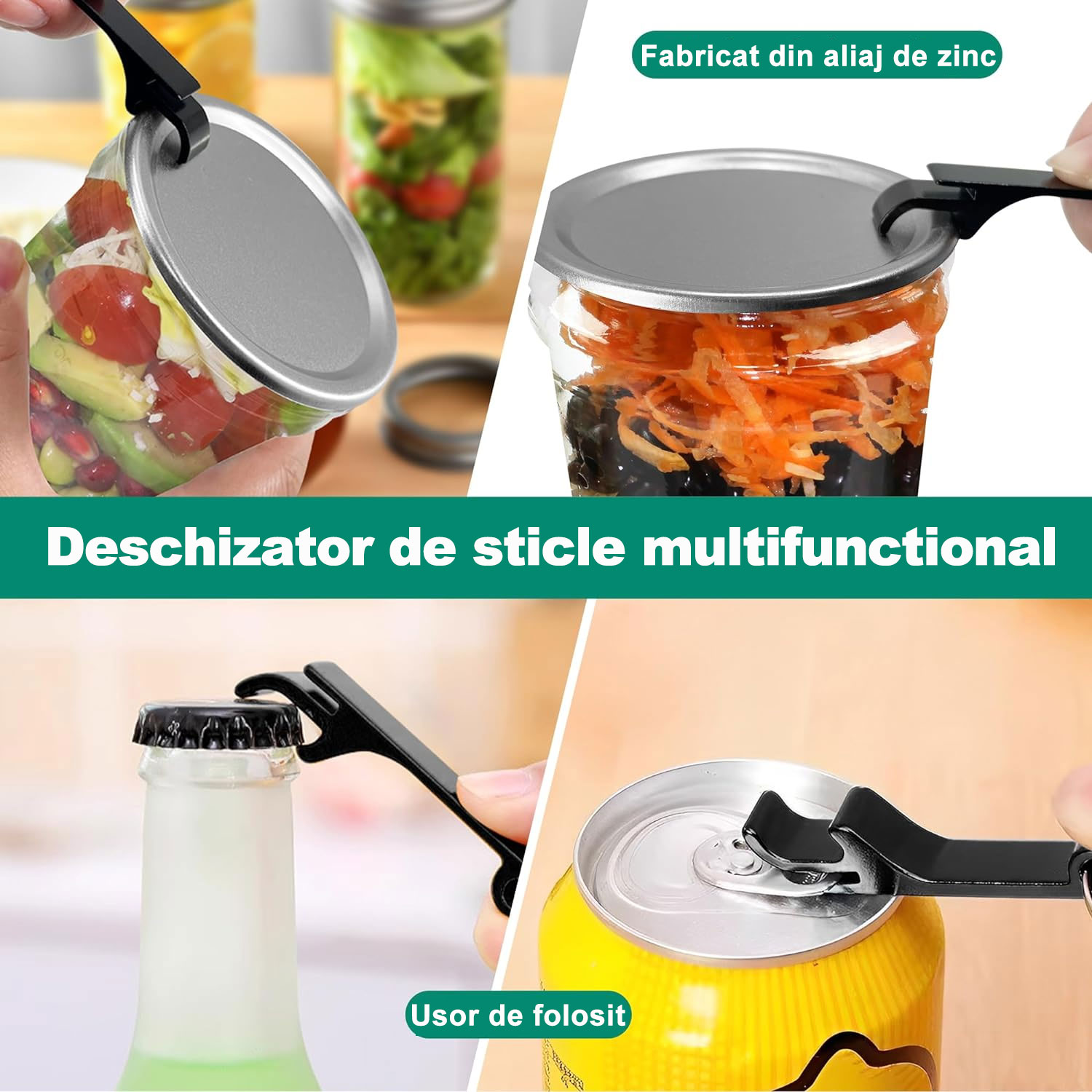 Set Aparat de vidat alimente, RASK, pentru borcane Mason cu gura larga ...