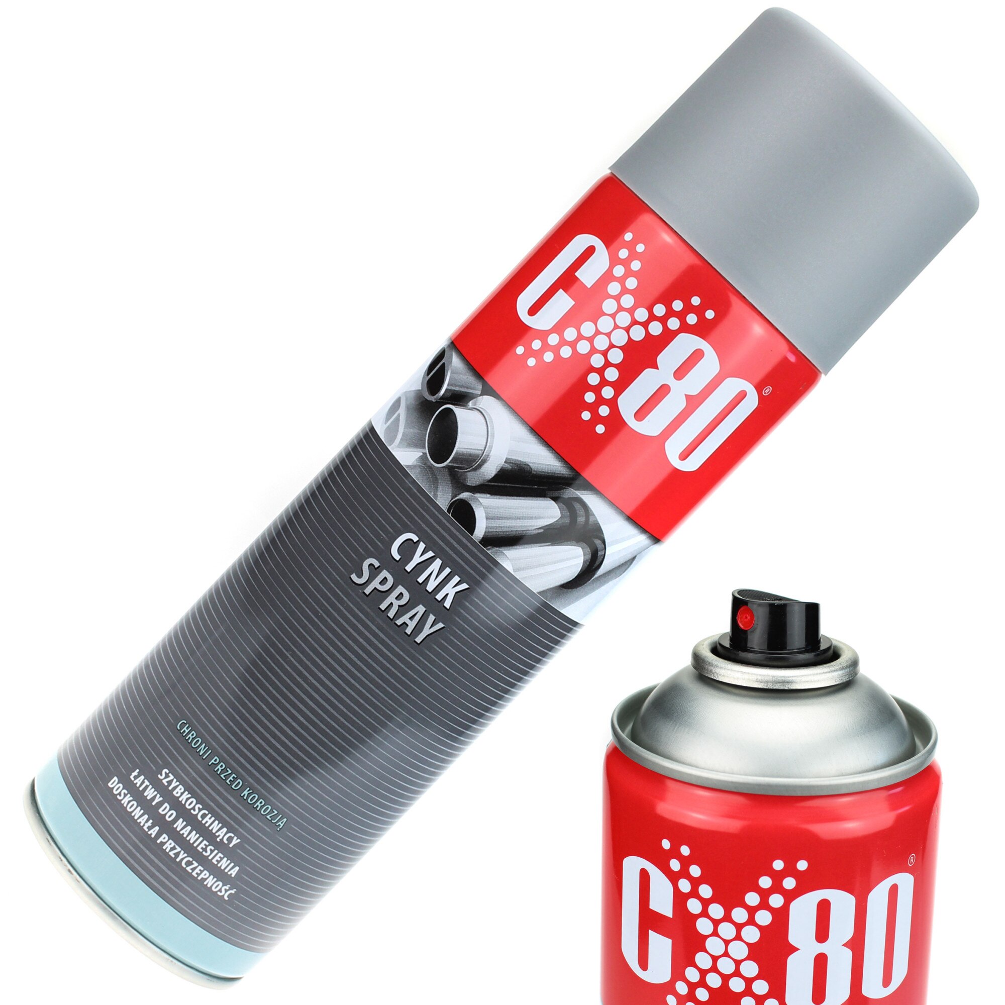 Spray zinc anticoroziv, CX80, 500 ml, 2 buc - eMAG.ro