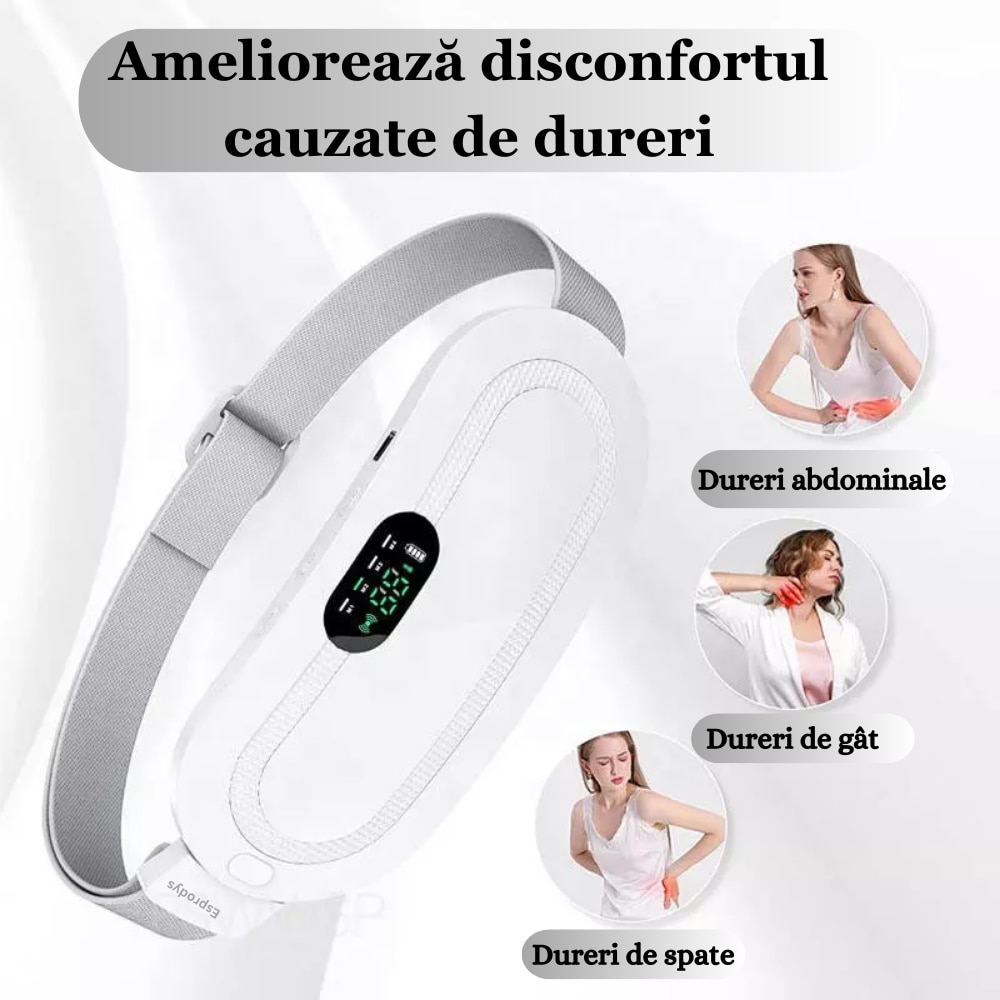 Aparat centura abdominala pentru incalzire si masaj, Esprodys ...