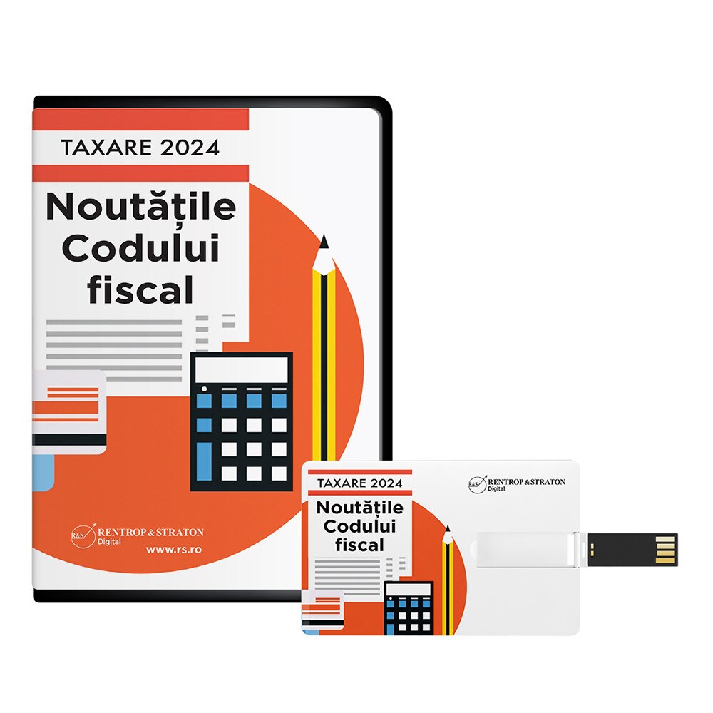 TAXARE 2024. Noutatile Codului fiscal Rentrop&Straton - eMAG.ro