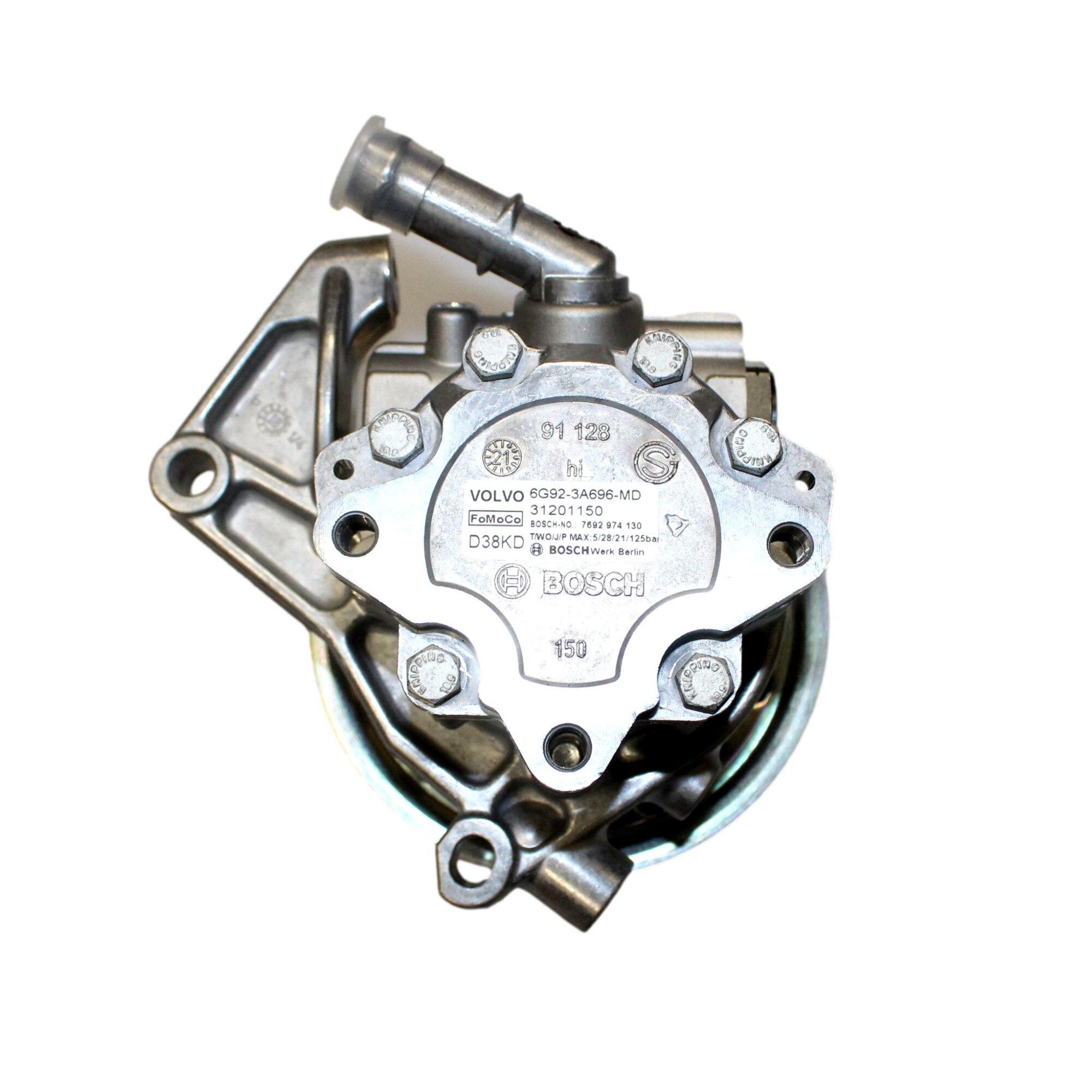 Pompa servodirectie Volvo, Compatibil cu S80/V70/XC60/XC70, Argintiu ...