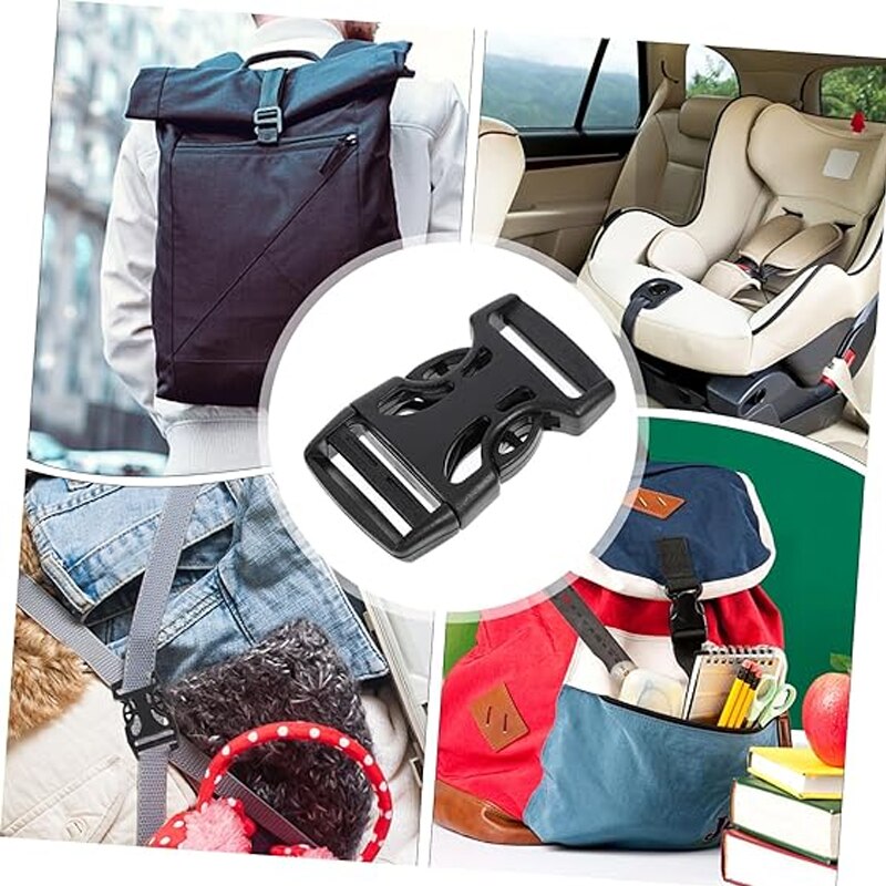 Catarama centura de siguranta, LLWL, Plastic, Negru - eMAG.ro