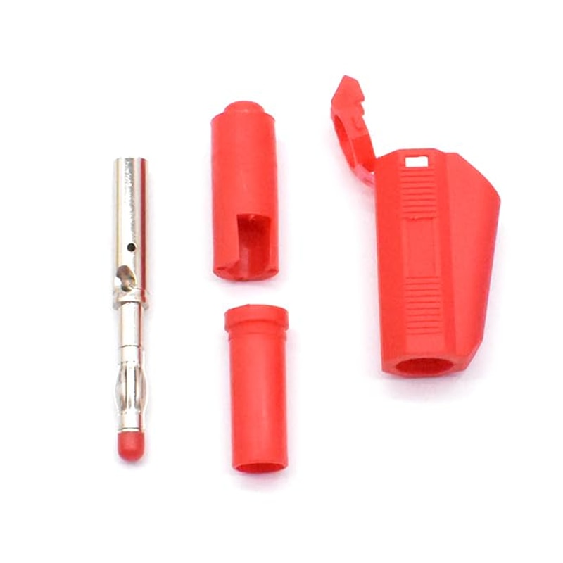 Mufa tip banana de 4 mm, LLWL, Rosu - eMAG.ro