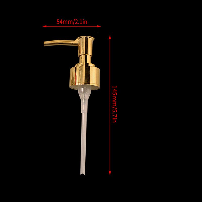 Pompa pentru dozator de sapun, LLWL, Silicon/Inox, Auriu - eMAG.ro