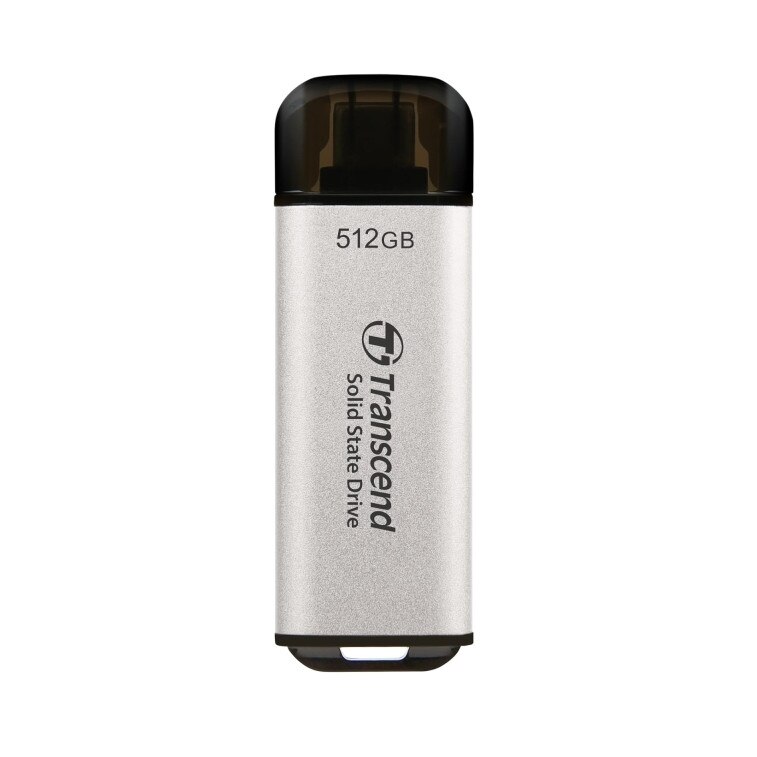 Външен SSD Transcend 512GB, USB External SSD, ESD300S, USB 10Gbps, Type ...