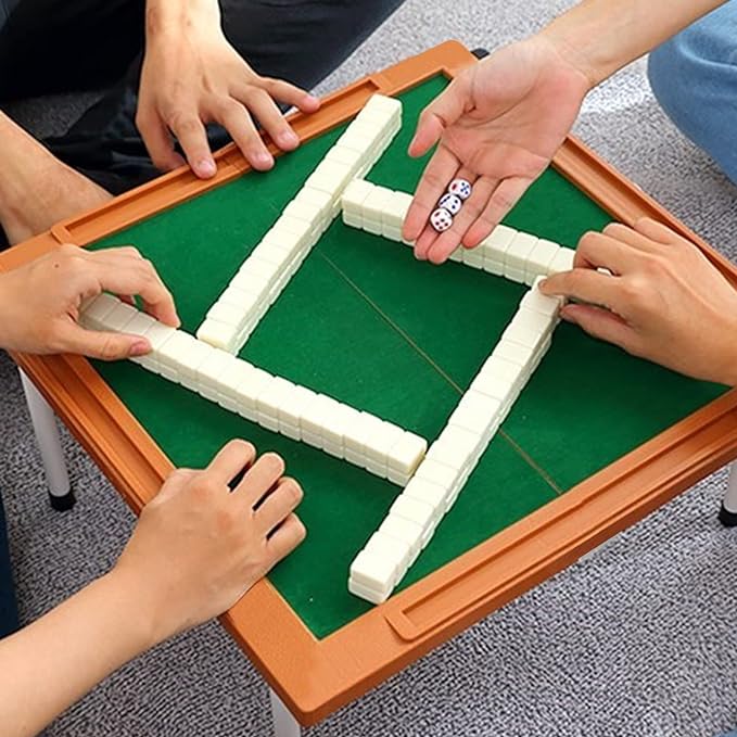 Joc de masa Mahjong, Latauar, 8 ani+, Multicolor - eMAG.ro