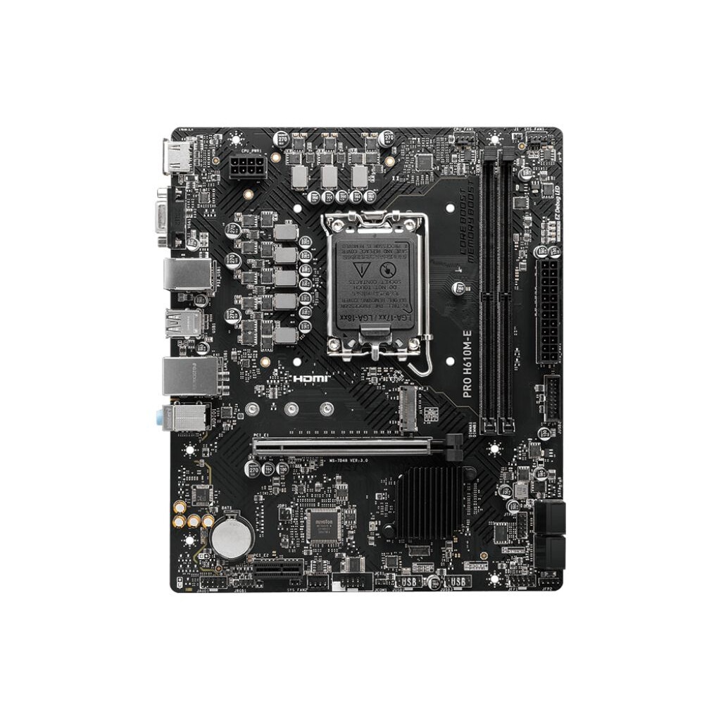 Msi PRO H610M-E, 230595, Alaplap - eMAG.hu