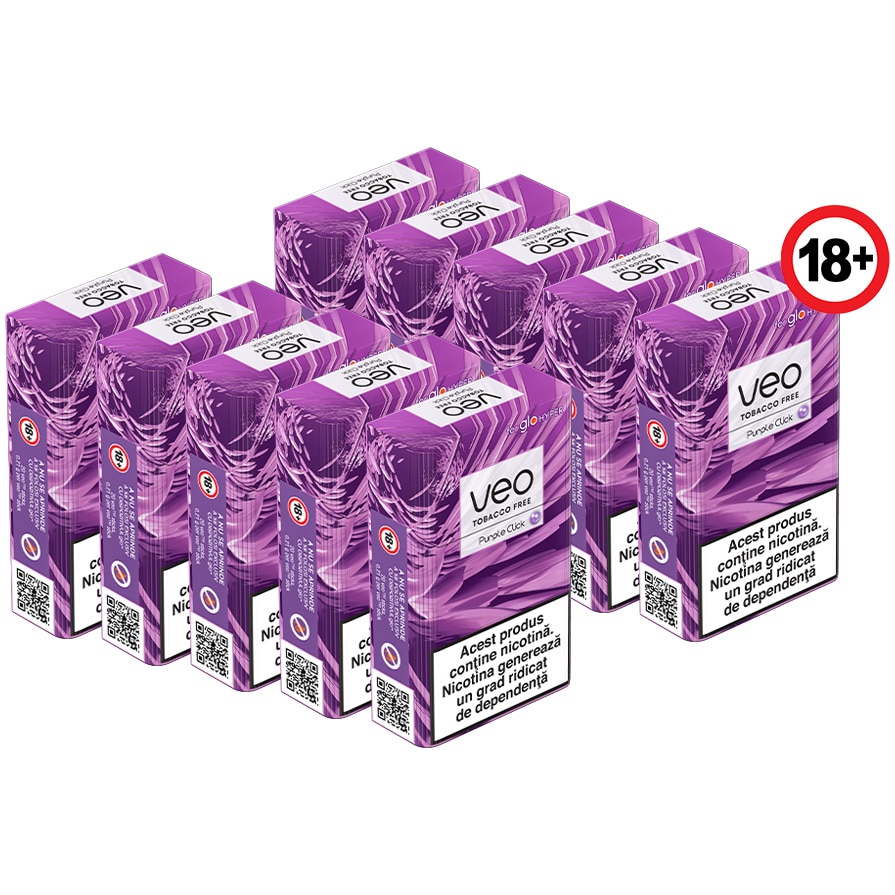 Cartridge veo™ designed for glo Purple Click - eMAG.ro