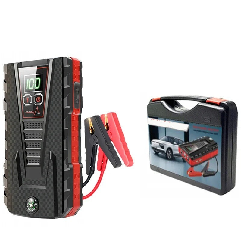 Starter auto, portabil, 22000 mAh, cutie de scule, 12 V, benzina diesel ...
