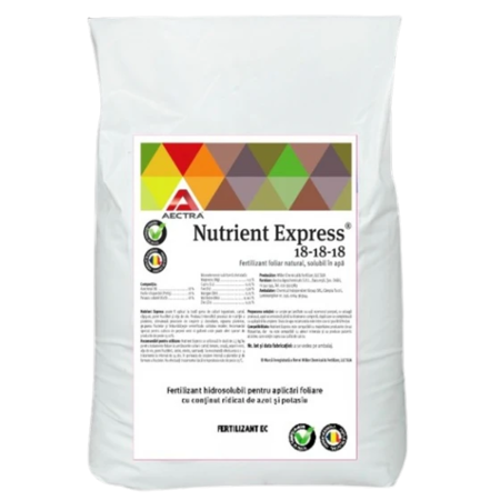 Biostimulator de crestere complex, Nutrient Express 18-18-18, 10 kg - eMAG.ro