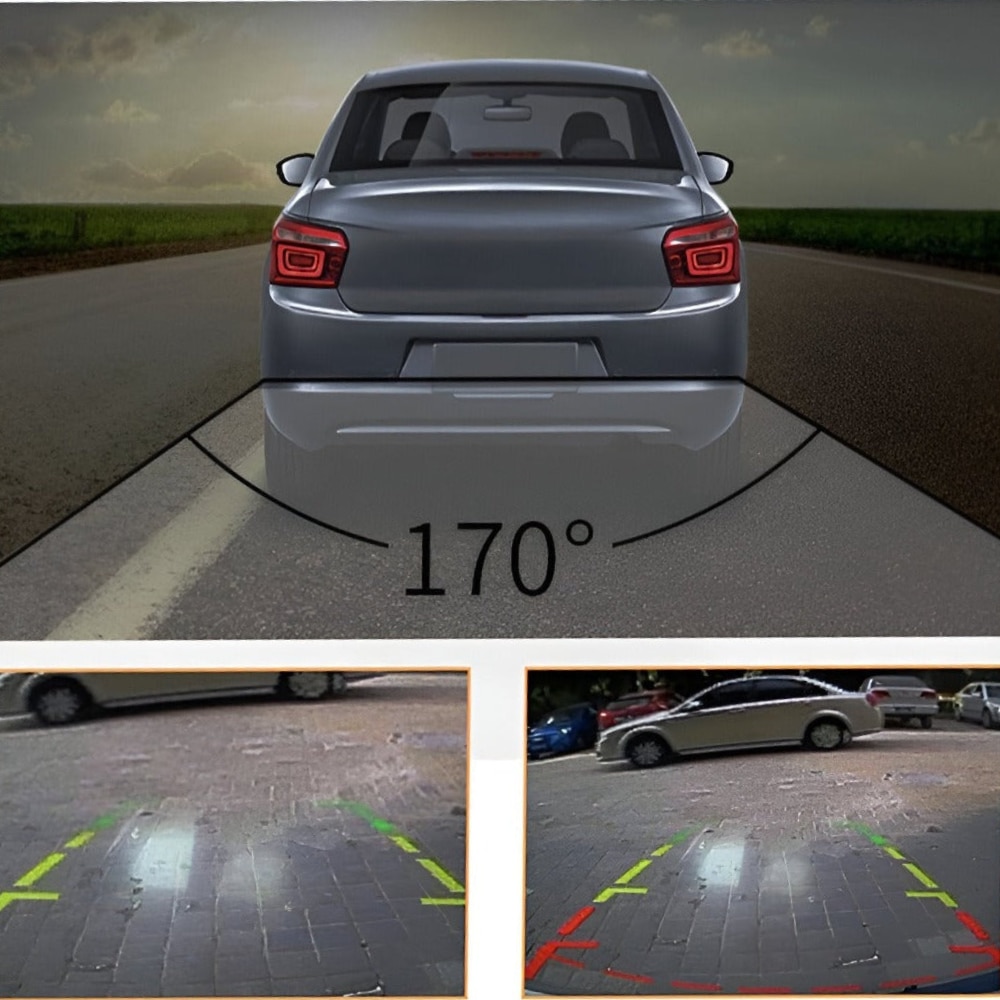 Camera Video Marsarier Auto Velixo®, 4 LED-uri, Unghi Larg de 170 de ...