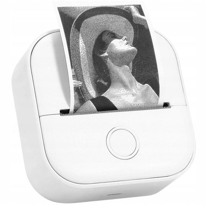 Mini imprimanta termica mobil, imprimare fotografii, autocolante, note ...