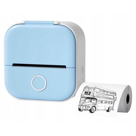 Mini imprimanta termica mobil, imprimare fotografii, autocolante, note ...