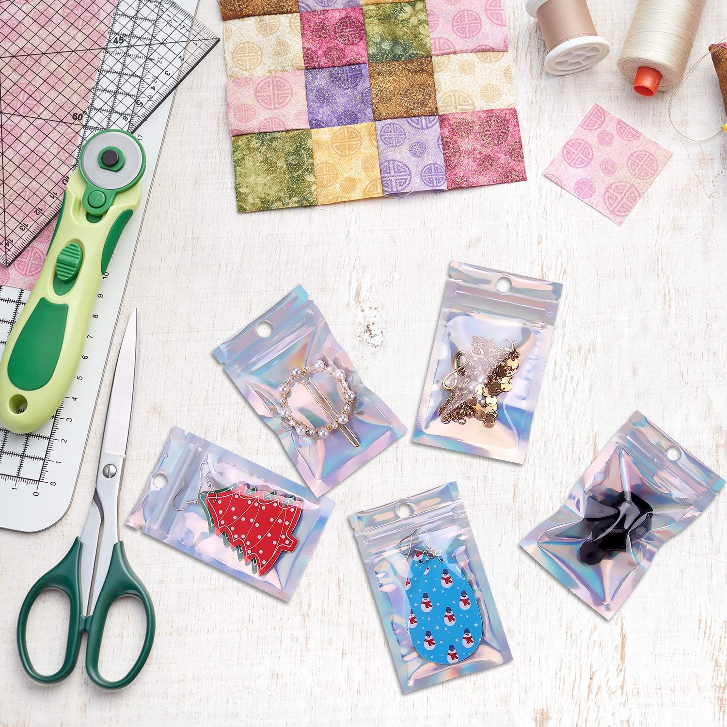 Set 100 pungi de plastic transparent cu fermoar ziplock dimensiuni 10 ...