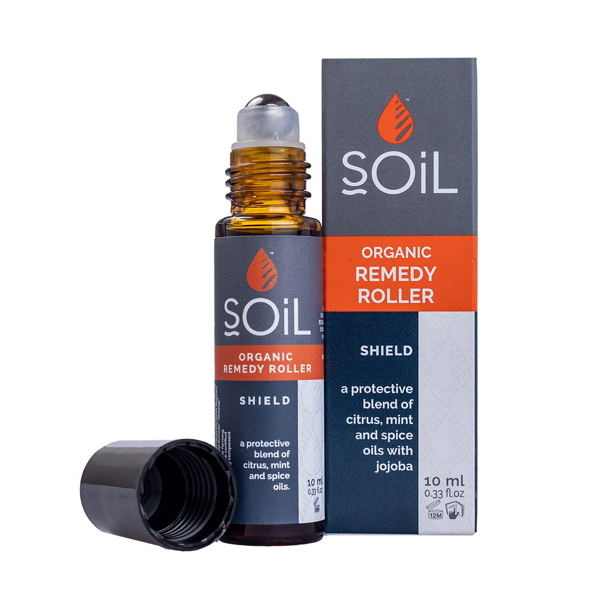 Amestec de Uleiuri Esentiale Pure Organice SOiL Roll-on Shield ...
