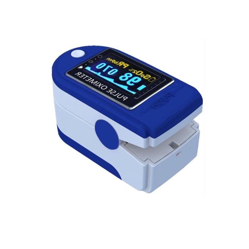 Pulsoximetru cu clema, LXNZUHN, Test de ritm cardiac, ecran color LK88 ...