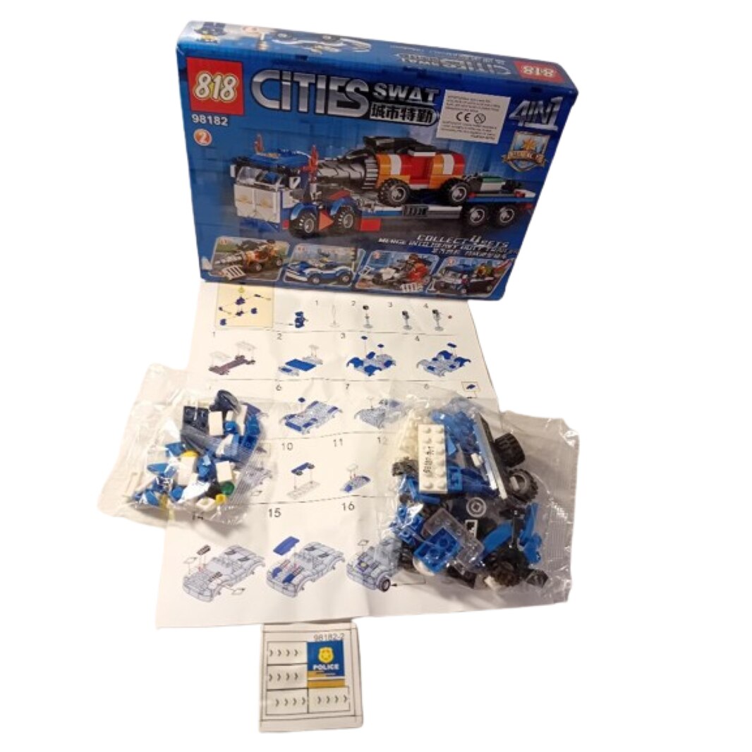 Set De Constructie Masina Tip Lego 145 Piese Emag Ro