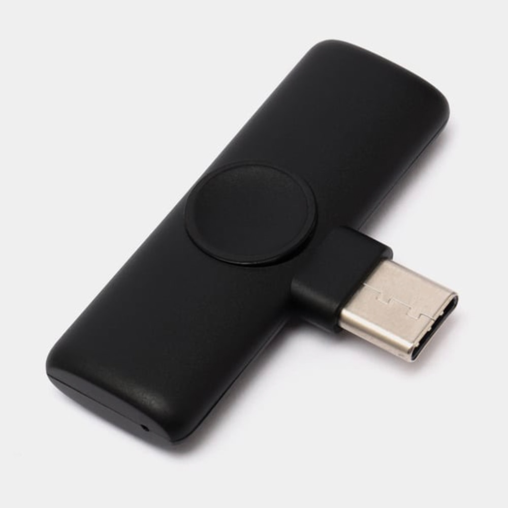 Set 2 Microfoane wireless, Receiver Plug and Play, Conector USB Tip C ...